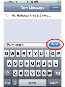 iPhone Basics: How to Send a Text Message to Multiple People – Art of ...
