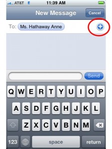iPhone Basics: How to Send a Text Message to Multiple People – Art of ...
