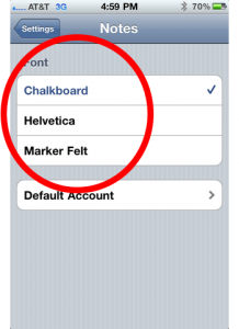 How to Change the Font of the iPhone’s Notes App – Art of the iPhone