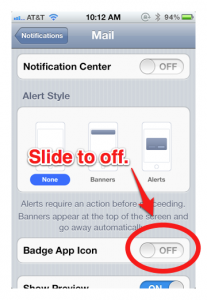Tip: How to Turn Off the Unread Badge for the Mail App on iPhone/iPad ...