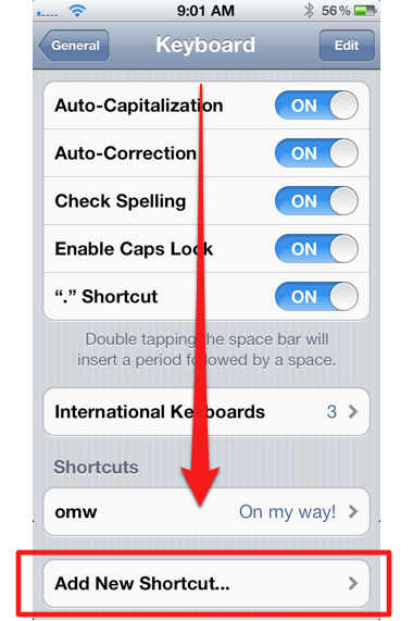 How To Add Text Shortcuts On The IPhone And IPad Art Of The IPhone