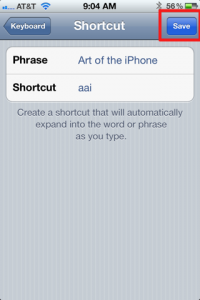 How to Add Text Shortcuts on the iPhone and iPad – Art of the iPhone