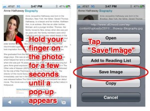 Basics: How to Save Pictures From the Web on the iPhone (and iPad ...