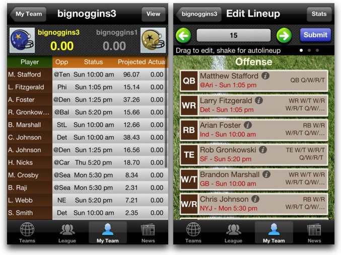 6 Fantasy Football iPhone & iPad Apps to Manage Your Fantasy Team – Art ...